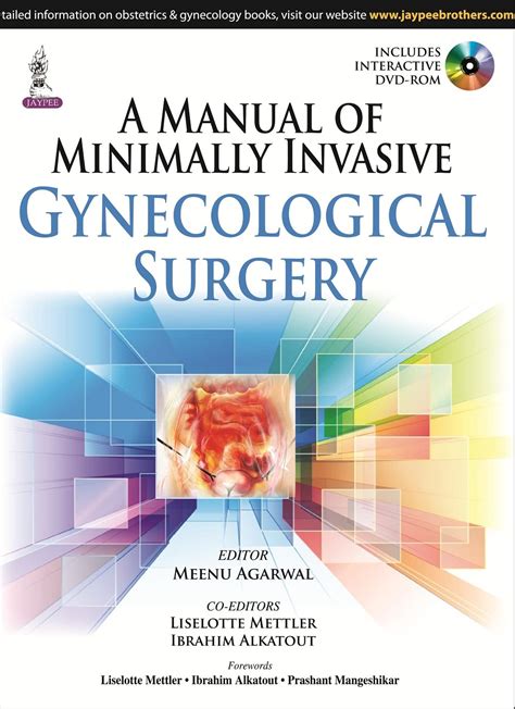 Buy A Manual Of Minimally Invasive Gynecological Surgery Book Online At