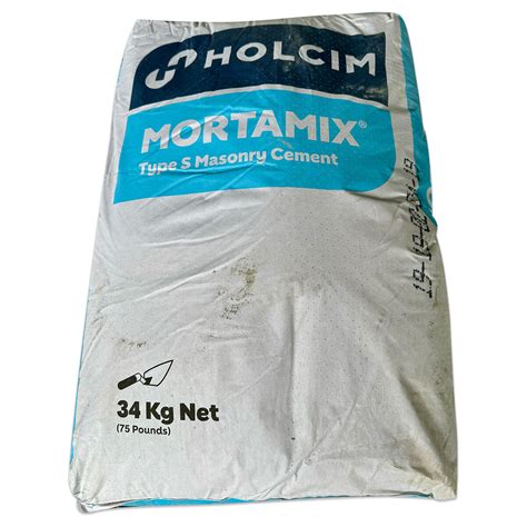 Holcim Type S Mortar Buff 75 Lb Bag Siteone Us