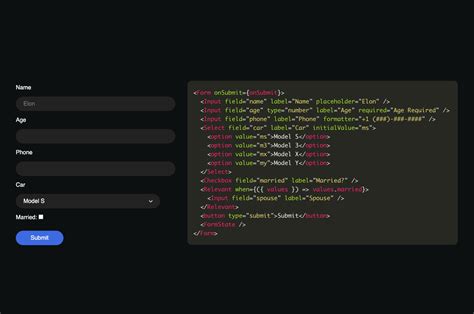 Informed React Form Library Made With React Js