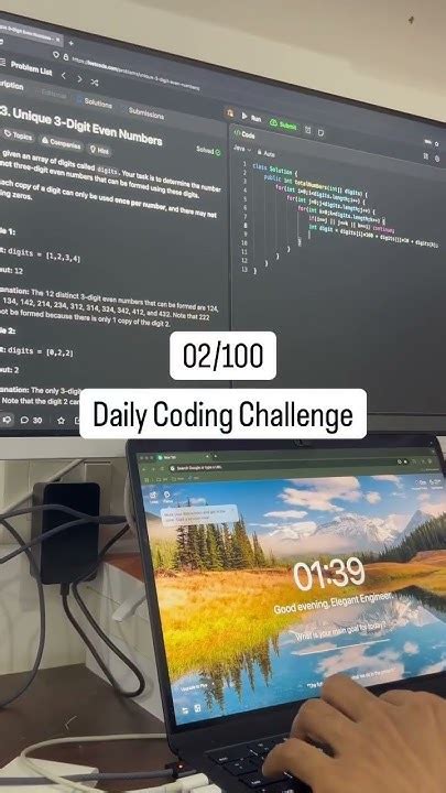 Unique 3 Digit Even Numbers Leetcode Day 2 Of 100 Codeeveryday