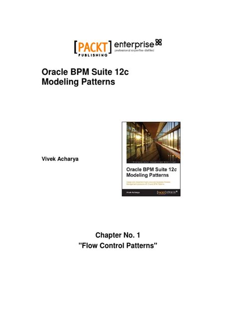 Oracle Bpm Suite 12c Modeling Patterns Sample Chapter Pdf Business