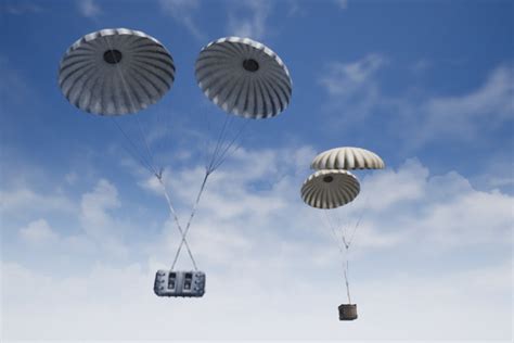 Supply Drop Package 3d Props Unity Asset Store