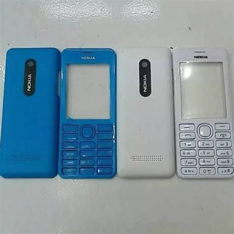 For Nokia 206 Front And Back Side Mobile Casing Housing With Keypad Bd