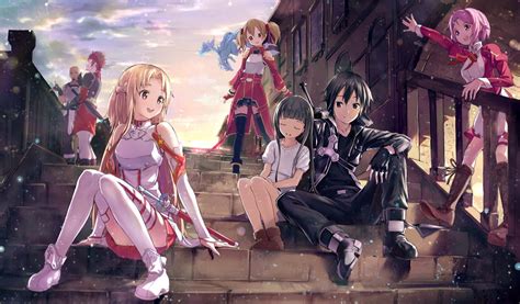 Download Join The Journey With Kirito In The World Of Sword Art Online