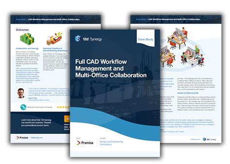 Full CAD Workflow Management And Multi Office Collaboration 12d Synergy