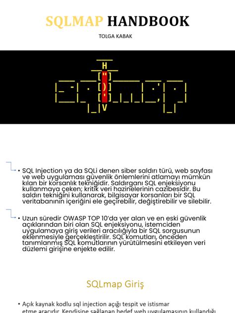 Sql Map Hand Book Pdf