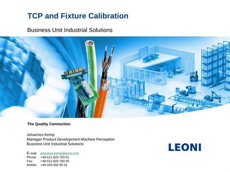 Pdf Tcp And Fixture Calibration Deutsche Messe Agfilesmessede