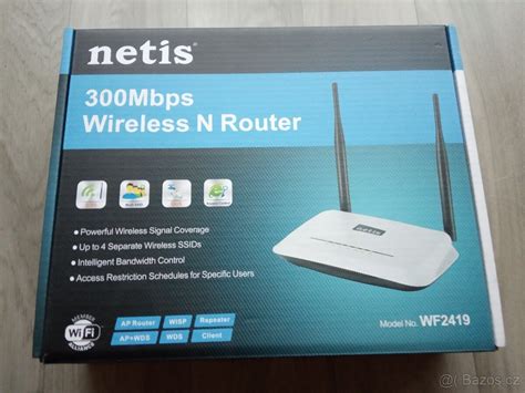wifi router netis pelhřimov bazoš cz