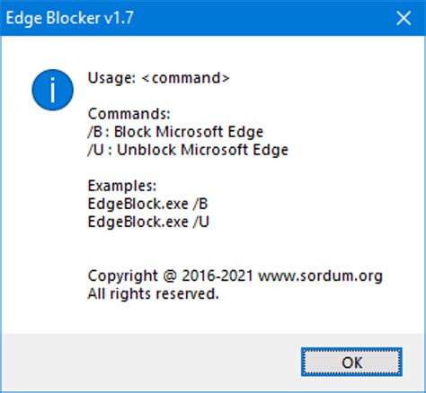 Edge Blocker İndir