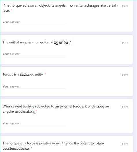 Solved If Net Torque Acts On An Object Its Angular Momentum Chegg