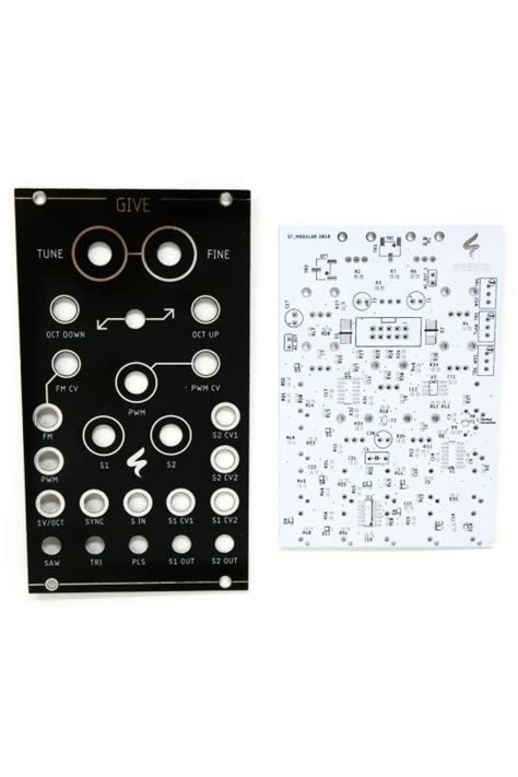 ST Modular Give VCO PCB Panel Modular Addict Synth DIY