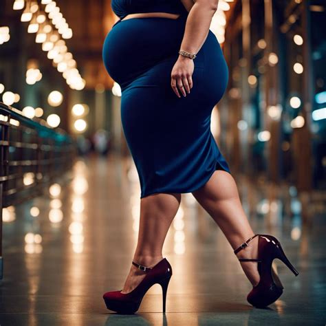A Gorgeous Plus Size Woman In Heels By Jordan24511 On Deviantart