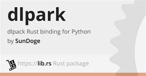 Dlpark ML AI Statistics In Rust Lib Rs