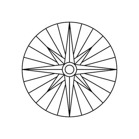 Premium Vector Compass Icon Design Navigation Guidance Sign And Symbol