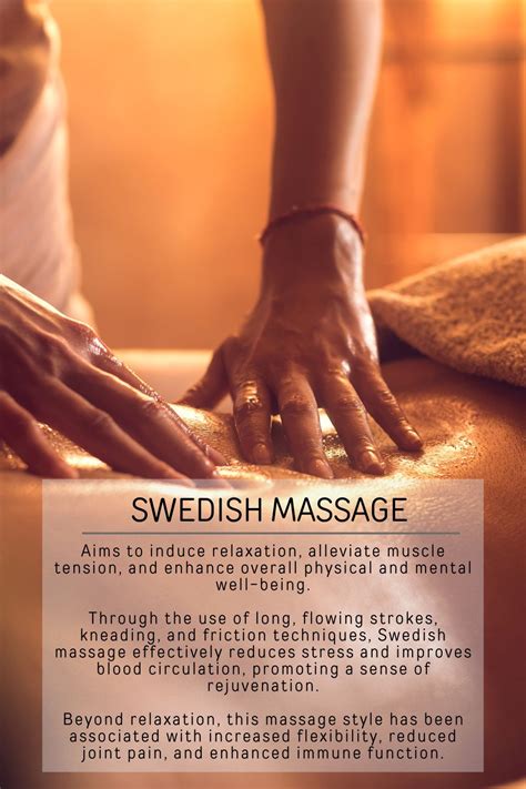 Swedish Massage Techniques Artofit