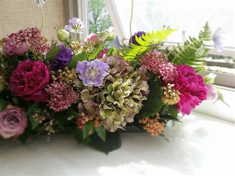 오스 플라워 오스플라워 과천플라워레슨 꽃스타그램 롱앤로우센터피스 과천꽃집평촌꽃집