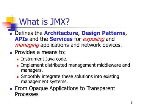 Ppt Java Tm Management Extensions Jmx Tm Powerpoint Presentation Free Download Id 1760371