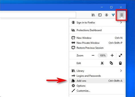 how to uninstall or disable extensions in mozilla firefox