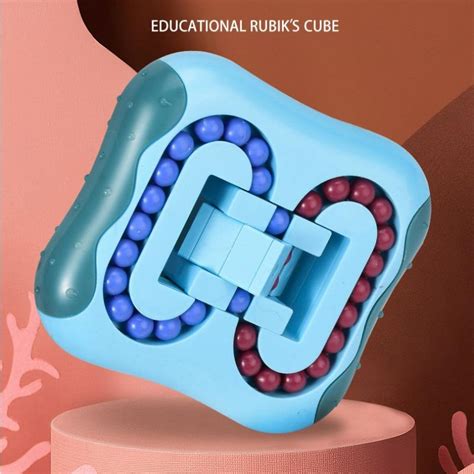 Вращающаяся волшебная фасоль, игрушка на палец для детей и взрослых ...