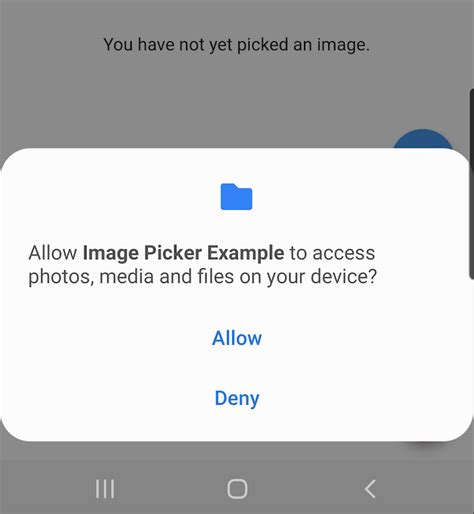 Imagepicker Report Permissions Status · Issue 41615 · Flutterflutter · Github
