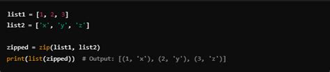 Python Zip Two Lists Simplify Pairing Data With Ease