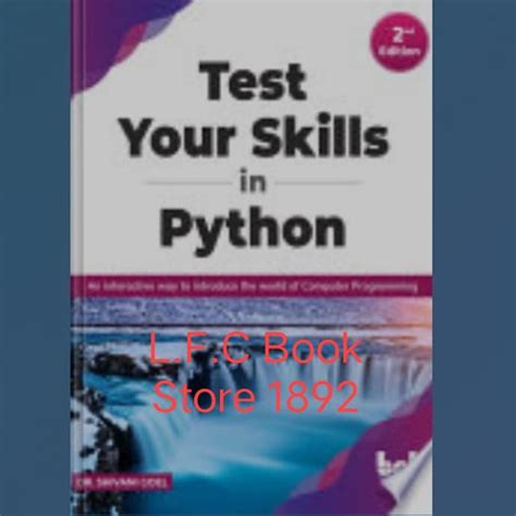 jual buku test your skills in python jakarta barat l f c book store