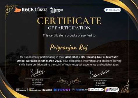 Hack4bihar Innovation Hackathon Emergingtech Web3 Ai Blockchain