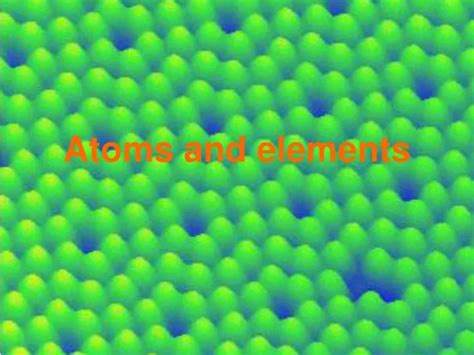 PPT Exploring Atoms And Elements The Building Blocks Of Matter PowerPoint Presentation ID