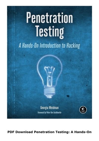 Pdf Download Penetration Testing A Hands On Introduction To Hacking Full Free Collection