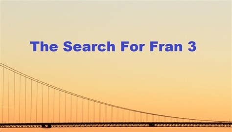 Save 30 On The Search For Fran 3 On Steam