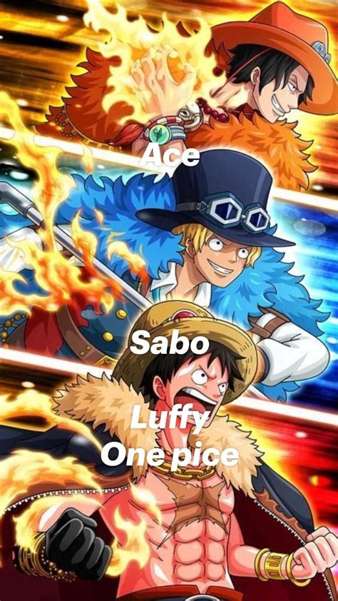 Ace Sabo Luffy One Pice Artofit