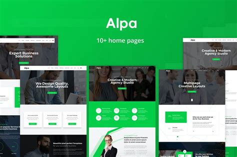 Alpa Responsive Multipurpose Html5 Template Cromur