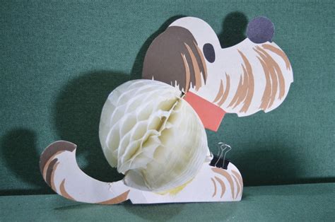 Купить Елочная новогодняя игрушка карнавальное украшение Барбос собака Картон Бумага СССР