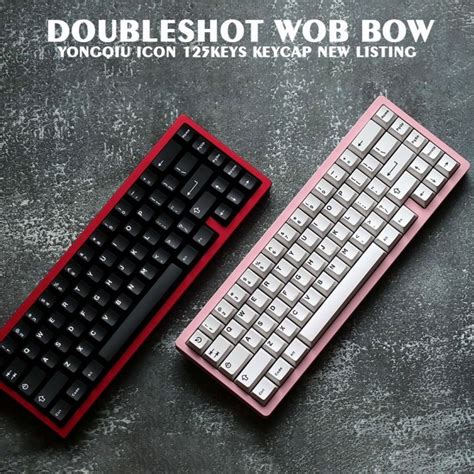 Custom Keycaps Keycaps Yongqiu Cherry Profile Double Shot Ymk Icon Keycap English Keycaps For