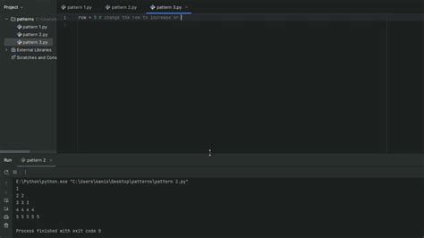 Triangle Pattern Program 3 Python For Beginner Code Verse Youtube