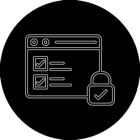 Secure Data Vecto Icon 38032038 Vector Art At Vecteezy