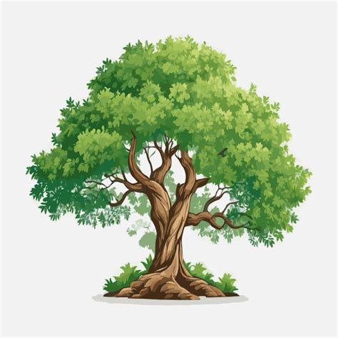 Premium Vector Tree Illustration Vector
