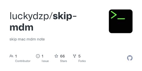 Github Luckydzpskip Mdm Skip Mac Mdm Note