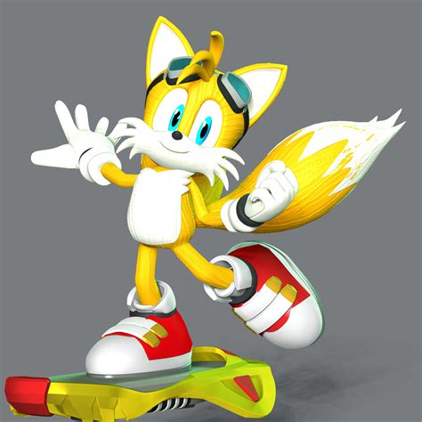Файл 3d Miles Tails Prower Fanart・Модель для загрузки и печати в
