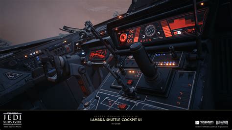 Star Wars Jedi Survivor Lambda Class Shuttle Fui Behance