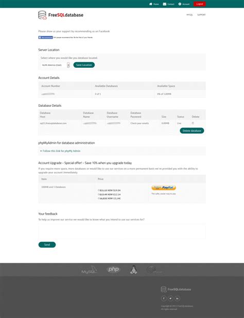 Free Sql Database Free Sql Database