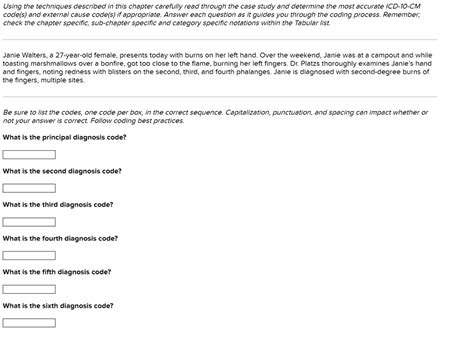 GET ANSWER Using The Techniques Described In This Chapter Carefully Read Through The Case