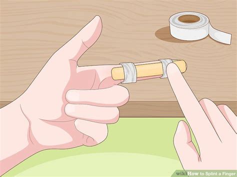 3 Ways To Splint A Finger WikiHow