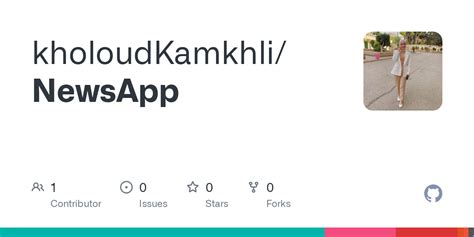 Github Kholoudkamkhli Newsapp