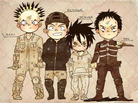 Aikawa Risu Dokuga And Kai Dorohedoro Drawn By Pochi Inuwan Danbooru