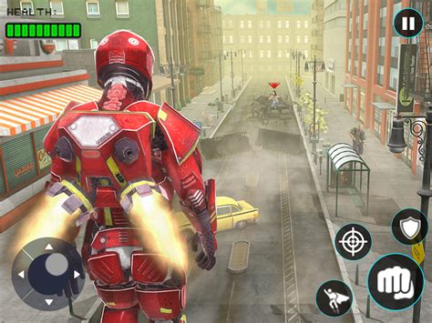 Android 용 Hero Flying Robots Game 3d 다운로드
