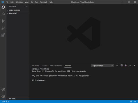 display maps in 5 wpf using vs code — thinkgeo gis mapping made easy