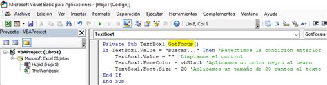 El Efecto Hover En Un Control Textbox De Una Hoja De Excel