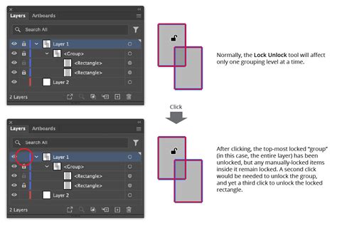 Lock Unlock Tool Operations Astute Graphics Documentation
