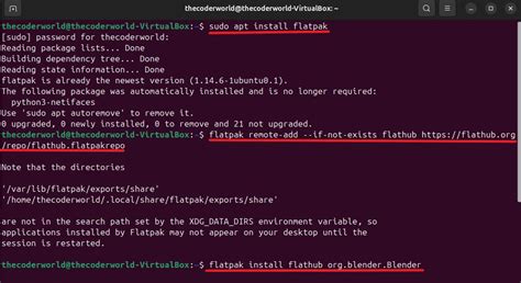 How To Install Blender On Ubuntu 2404 Lts Thecoderworld